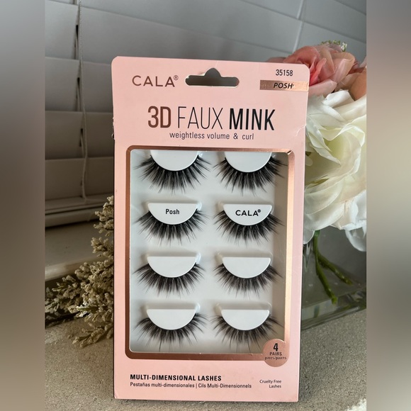 Cala | Makeup | Nib Cala 3d Faux Mink Lashes | Poshmark